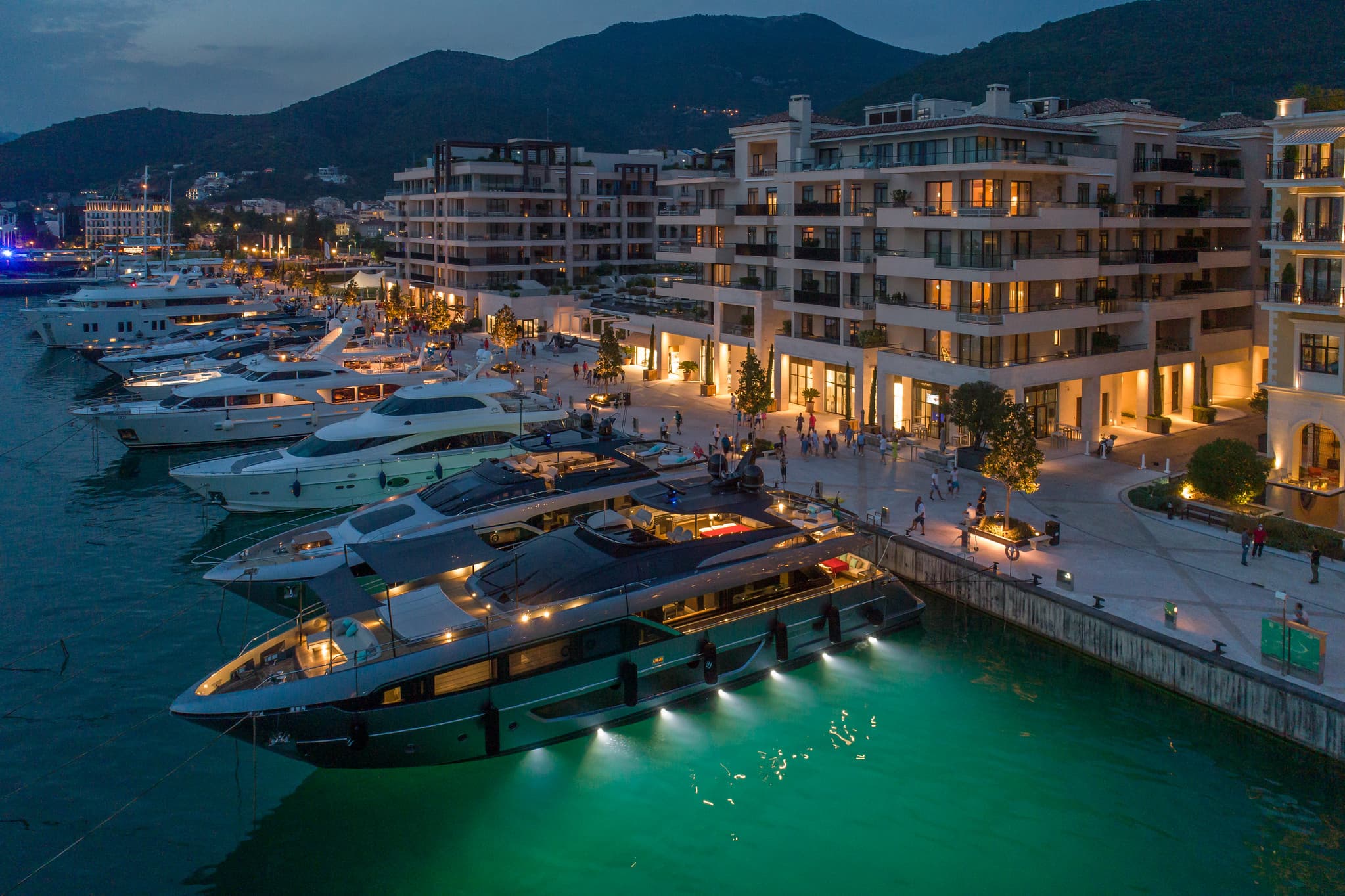 Superyacht marina Porto Montenegro - Tivat | Mega Yacht Marina
